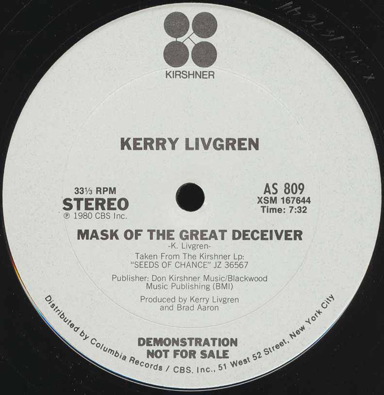 Tapio's Ronnie James Dio Pages: Kerry Livgren's 12" single Discography