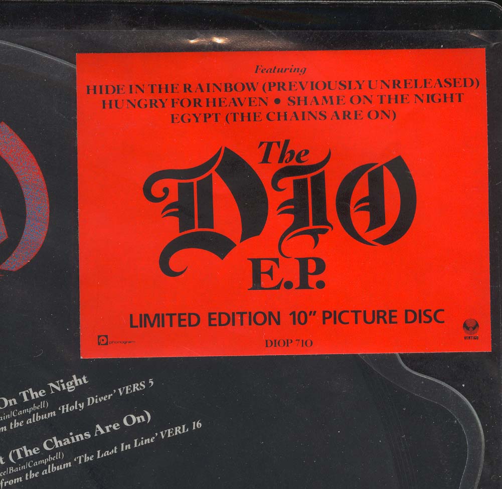 Tapio's Ronnie James Dio Pages: Dio 12" Single Discography, May 1983 ...