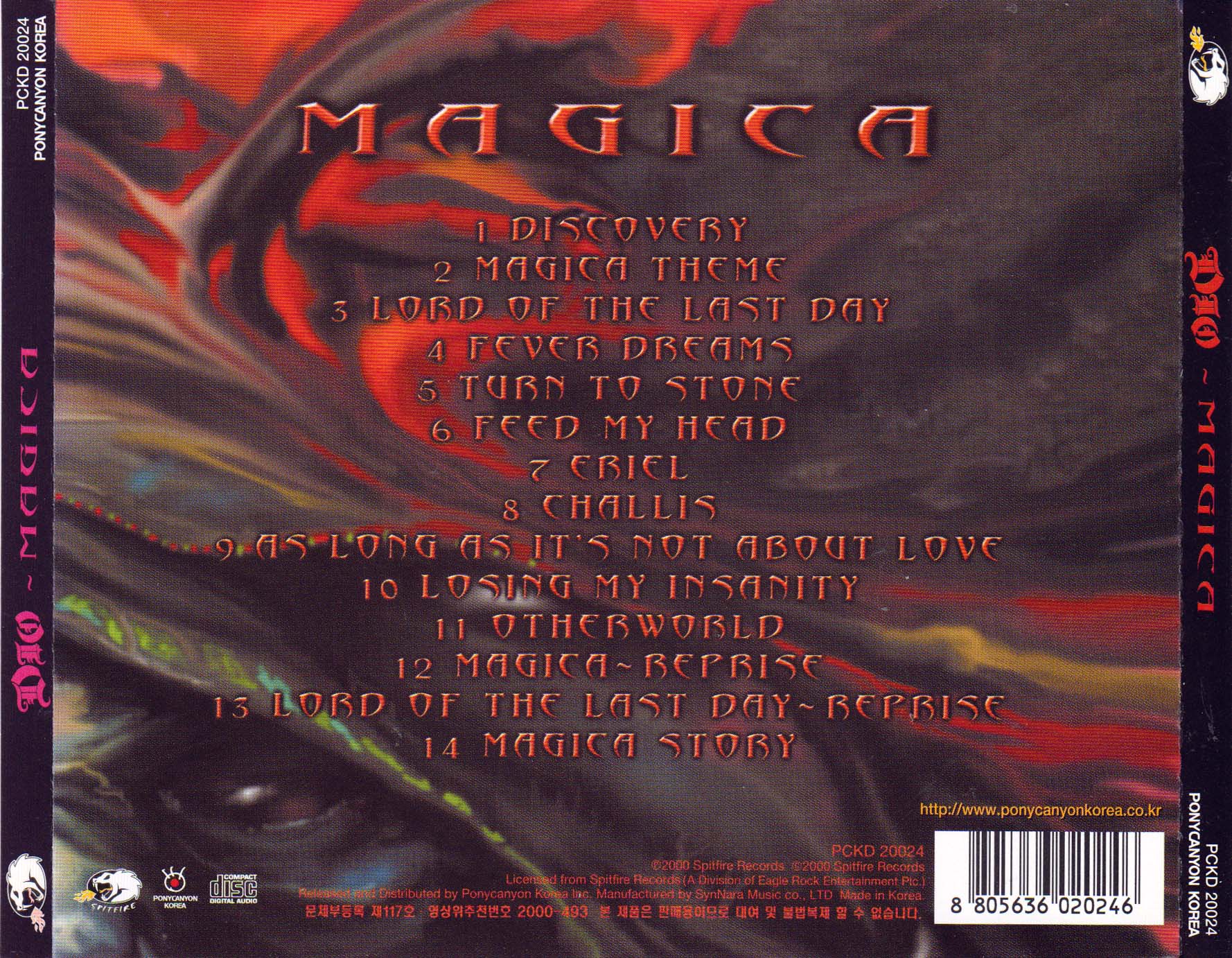 Tapio's Ronnie James Dio Pages: Dio CD Discography, 1999-2001