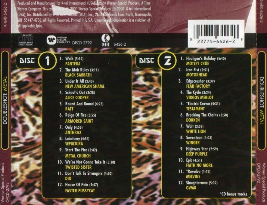 Tapio's Ronnie James Dio Pages: Dio Sampler CD Discography A-K