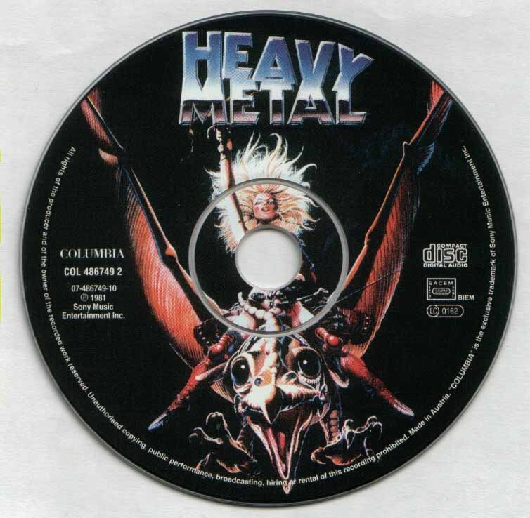 Tapio's Ronnie James Dio Pages: Heavy Metal Soundtrack CD Discography