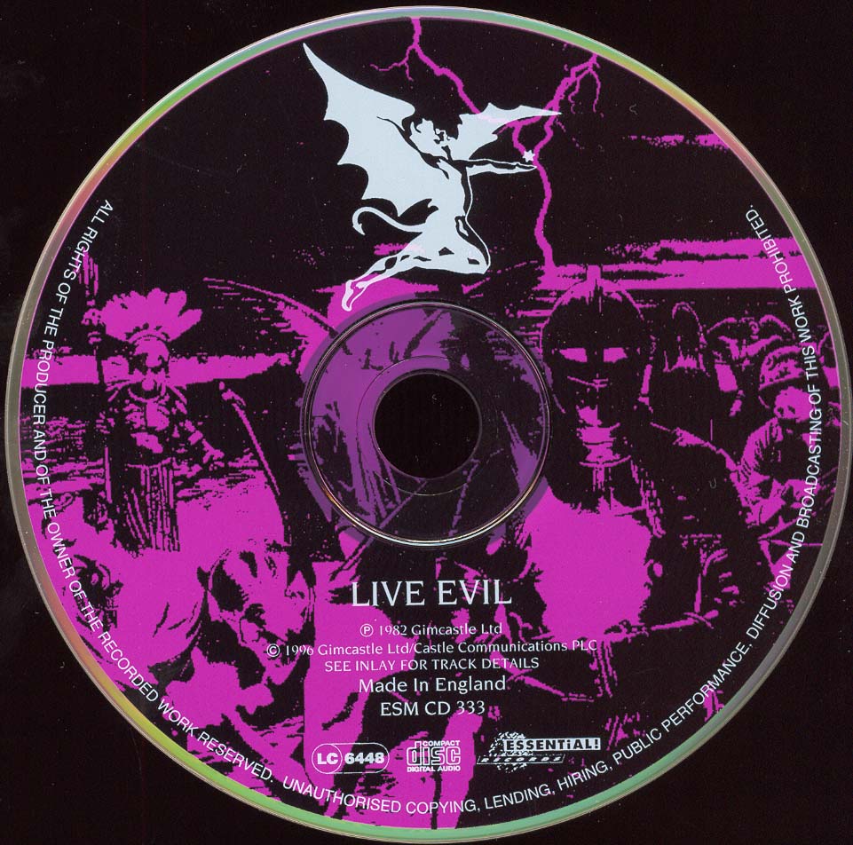 Tapio's Ronnie James Dio Pages: Black Sabbath CD Discography, August ...