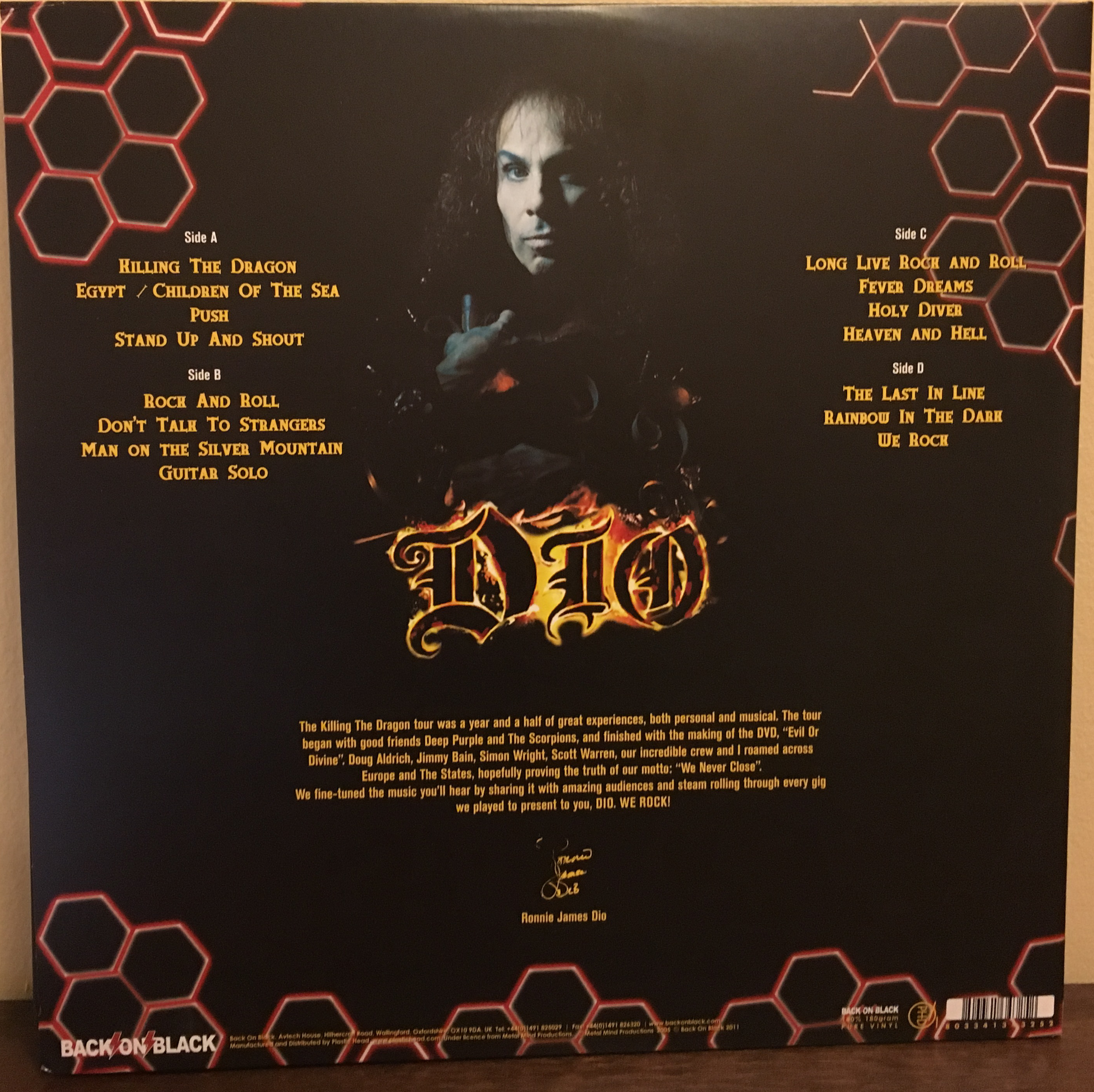 Tapio's Ronnie James Dio Pages: Dio LP Discography, April 2002