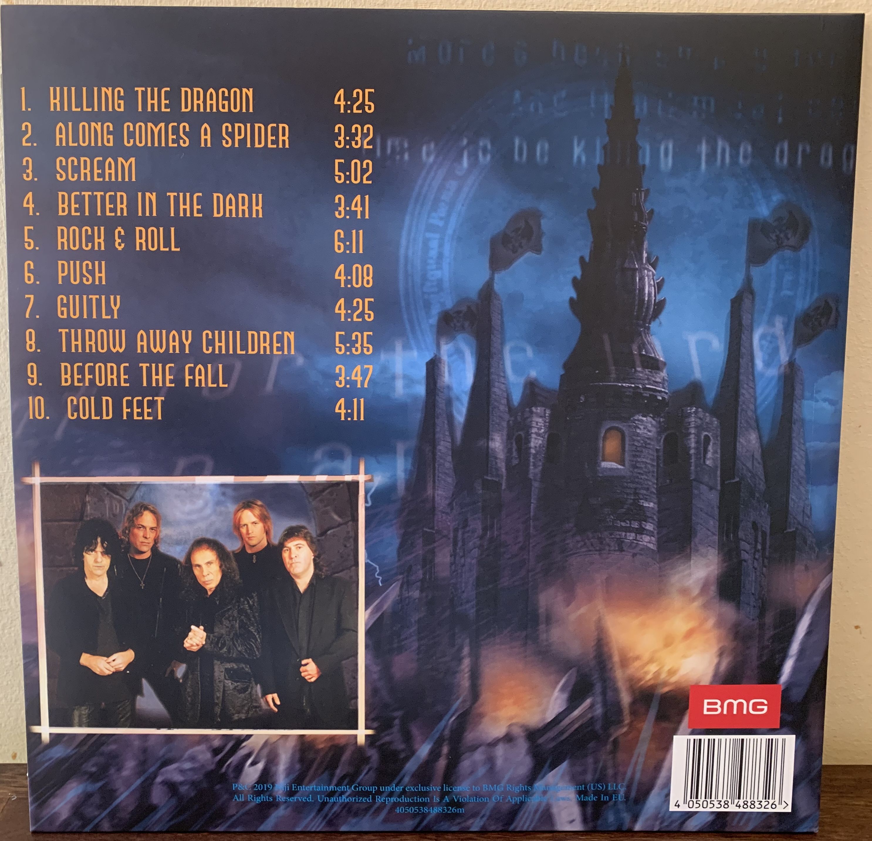Tapio's Ronnie James Dio Pages: Dio LP Discography, April 2002