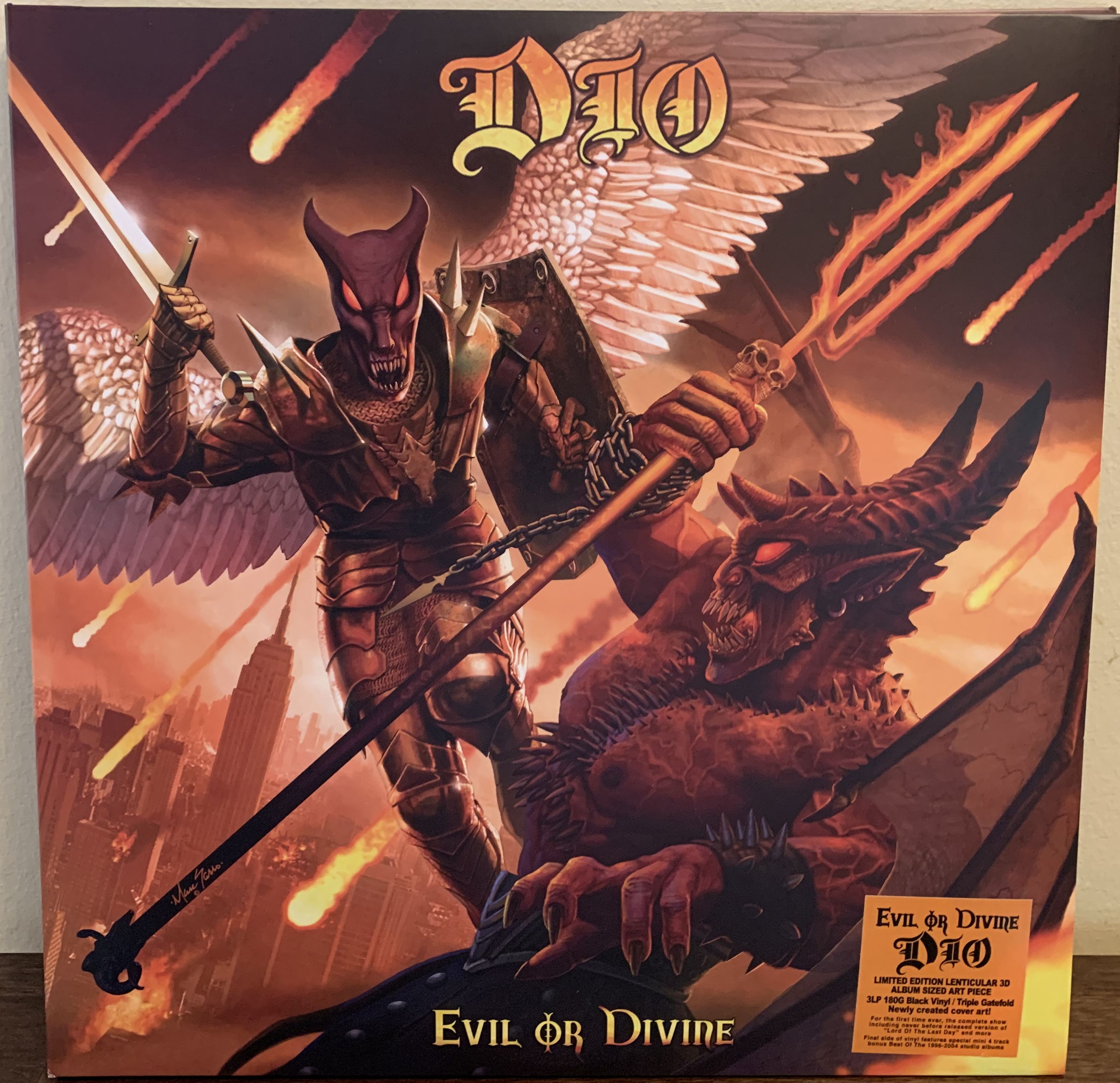 Tapio's Ronnie James Dio Pages: Dio LP Discography, April 2002