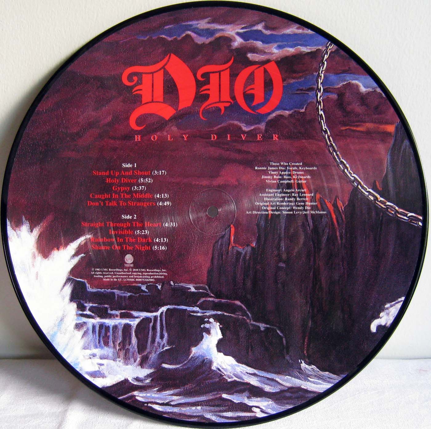 Tapio's Ronnie James Dio Pages: Dio LP Discography, October 1982-May 1983