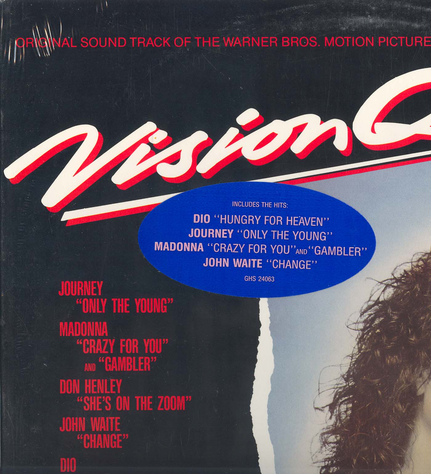 Tapio's Ronnie James Dio Pages: Vision Quest Soundtrack LP Discography